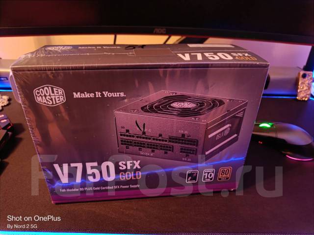 БП Cooler Master V750 SFX GOLD [MPY-7501-Sfhagv-EU] 750W Модульный ...