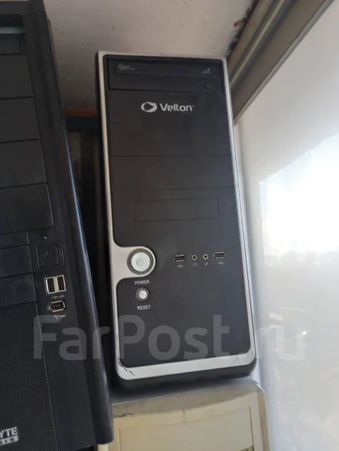 Корпус ПК Velton 43x42x18 см, б/у, в наличии. Цена: 1 290₽ в Хабаровске