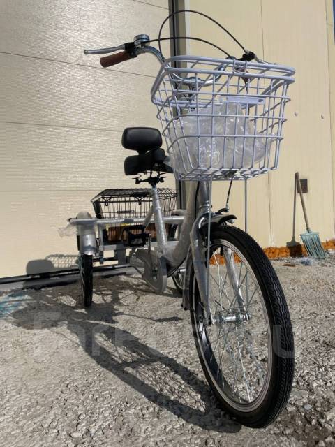 Велосипед трёхколёсный для взрослых 3Bike, трехколесный, трицикл, сталь ...