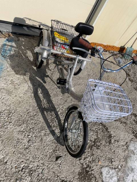 Велосипед трёхколёсный для взрослых 3Bike, трехколесный, трицикл, сталь ...