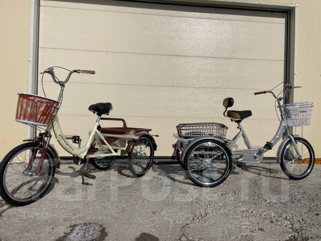 Велосипед трёхколёсный для взрослых 3Bike, трехколесный, трицикл, сталь ...