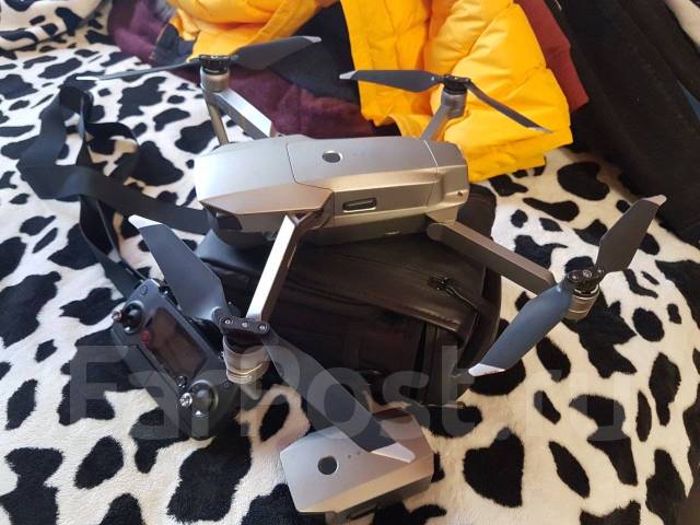 Квадрокоптер, DJI Mavic Pro Platinum, с камерой, б/у, в наличии. Цена ...