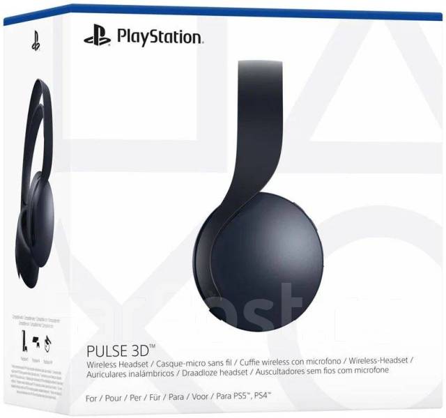 Наушники гарнитура Sony PlayStation 5 Pulse 3D Black Новые Гарантия ...