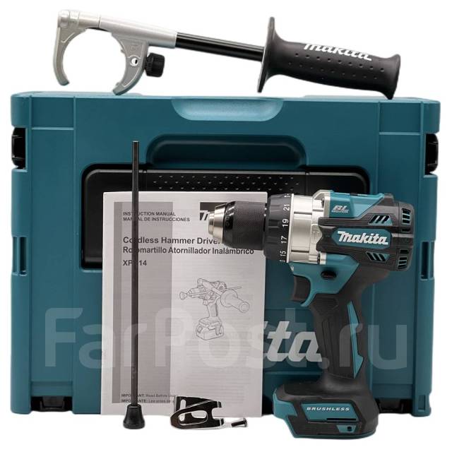Новая Аккумуляторная дрель шуруповерт Makita DHP486Z-XPH14Z 18V 125Нм ...