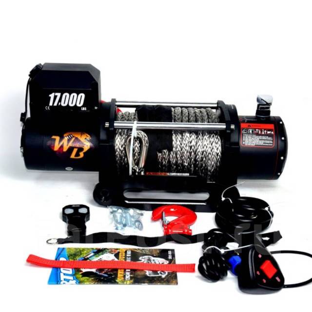 Лебедка Electric Winch Pro & Top 17000lbs/7711кг.12v. Кевлар ...