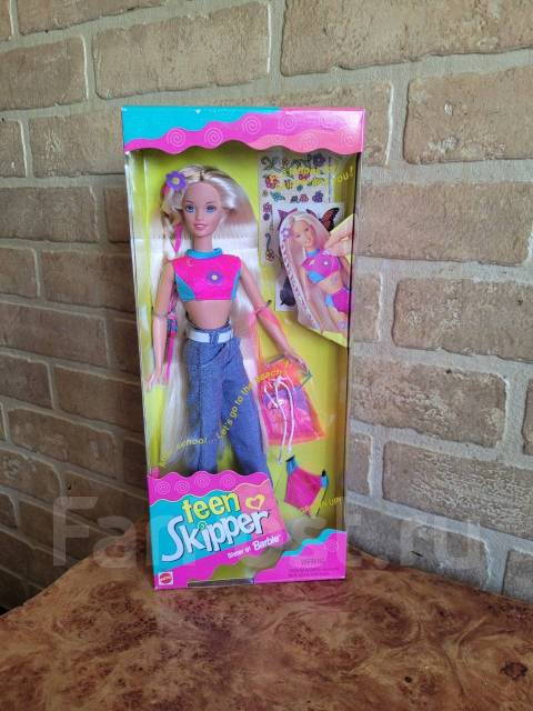 Барби 90-х! Barbie Teen Skipper Doll All Grown Up! Mattel 1996 ...