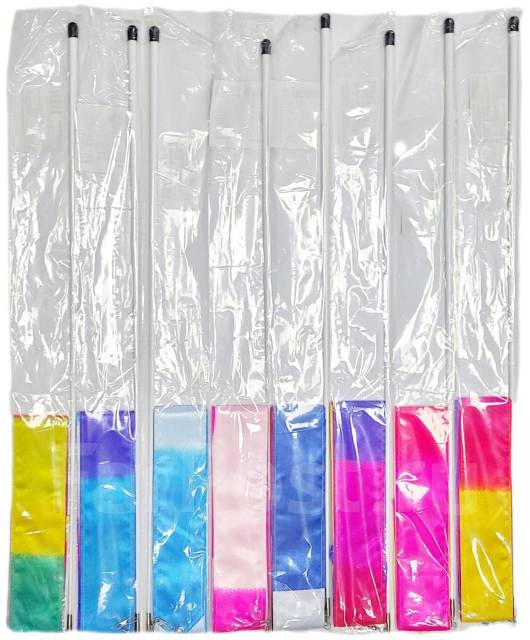 Лента с палочкой для художественной гимнастики 4 0 метра атлас Тренажеры и спорткомплексы во