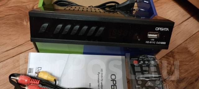 Приставка для цифрового ТВ Орбита HD911 DVB-T2 / DVB-C, новый, в ...