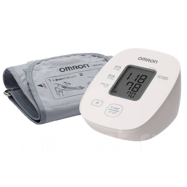 Тонометр Omron M1 Basic (RU), новый, в наличии. Цена: 2 550₽ во Владивостоке