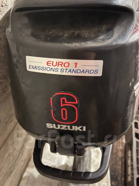 Лодочный мотор Suzuki DF 6 4x тактный, 6,00 л.с. S (381 мм), 2008 год ...