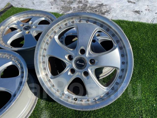 Комплект литых дисков Lowenxahn R17, Bridgestone Lowenzahn, 17", 1 шт, 5x114.3, 4 шт, б/у, в ...