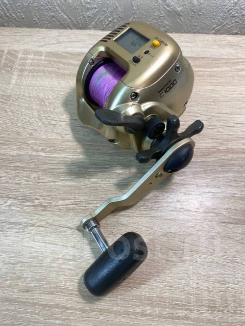 Мультипликаторная катушка Shimano C 1000 (обслужена), б/у, в наличии ...