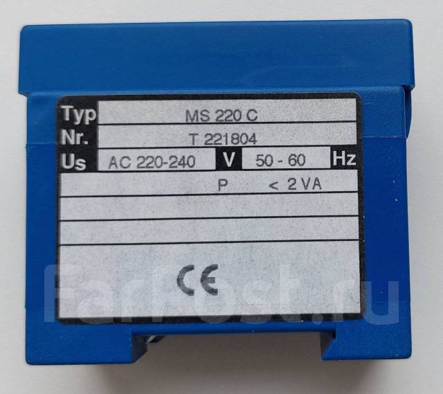 Реле термисторной защиты двигателя MS 220 C Ziehl, новый, в наличии ...