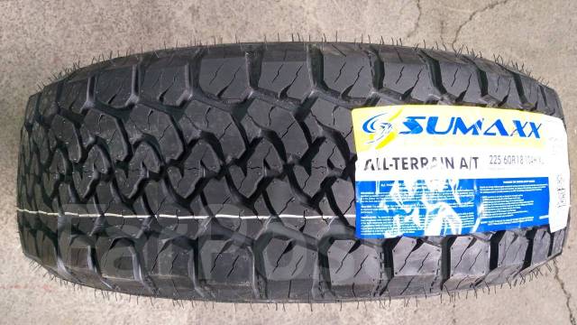 SUMAXX All-Terrain A/T, 225/60 R18 104H, 18", 1 шт, в наличии, 225 мм ...