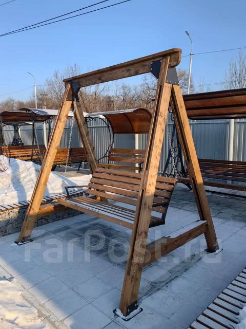 Качели, садово-парковая мебель, новый, в наличии. Цена: 40 000₽ в ...