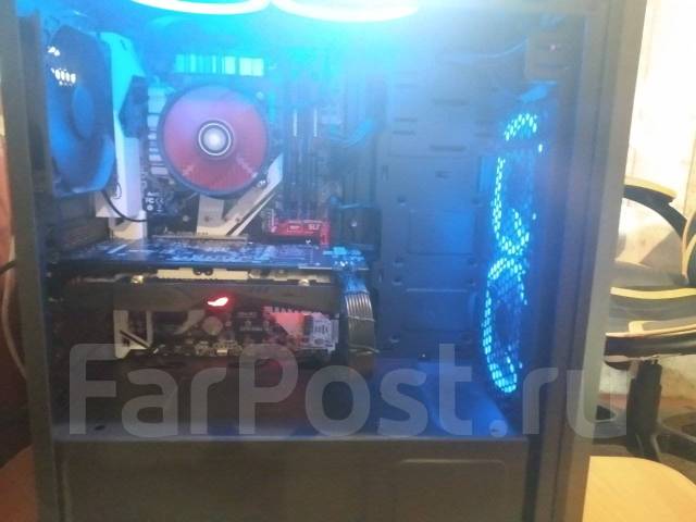 Компьютер i7-7700/RX570/DDR4-32gb/SSD 120Gb/HDD 1Tb, б/у, в наличии ...