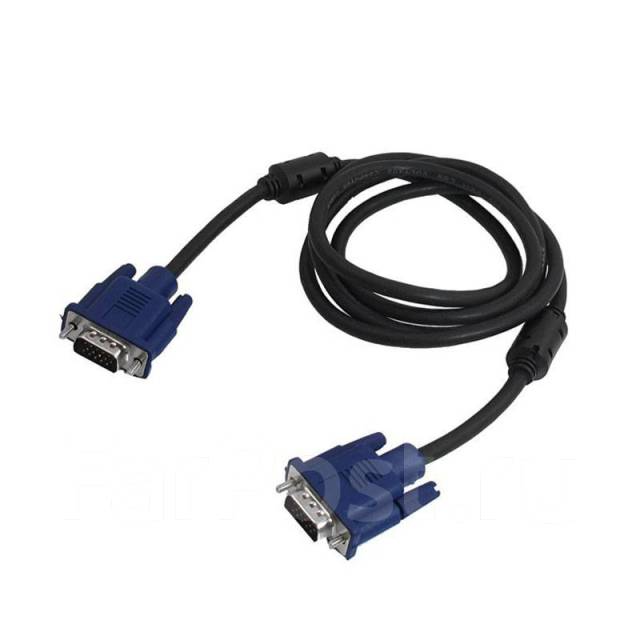 Шнур монитор-компьютер VGA-VGA, Обмен, новый, в наличии. Цена: 550₽ в ...
