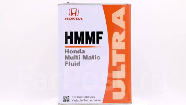 Honda Ultra Multi Matic Fluid (HMMF) 4л, синтетическое, 4,00 л. CVT ...