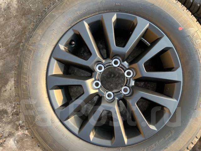 Колесо оригинальное Toyota Land Cruiser Prado Matte Black Edition, 18 ... Колесо оригинальное Toyota Land Cruiser Prado Matte Black Edition, 18 ...