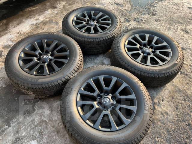 Колёса оригинальные Toyota Land Cruiser Prado Matte Black Edition, 18 ... Колёса оригинальные Toyota Land Cruiser Prado Matte Black Edition, 18 ...