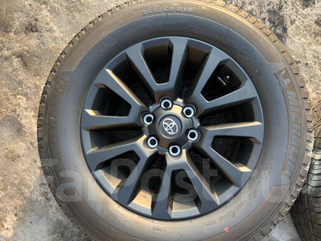 Колёса оригинальные Toyota Land Cruiser Prado Matte Black Edition, 18 ... Колёса оригинальные Toyota Land Cruiser Prado Matte Black Edition, 18 ...