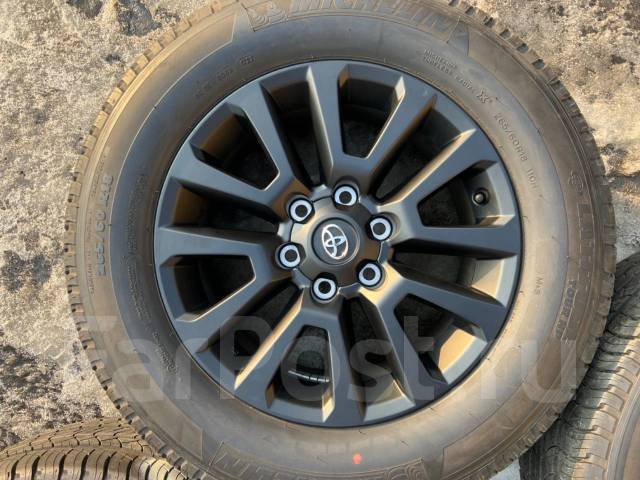 Колёса оригинальные Toyota Land Cruiser Prado Matte Black Edition, 18 ... Колёса оригинальные Toyota Land Cruiser Prado Matte Black Edition, 18 ...