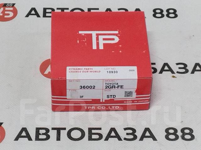 NEW ! Кольца поршневые TP 36002 STD Toyota 2GR-FE купить во ...