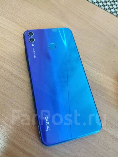 Продам xonor 8x, Honor 8X, 64 гб, 6.50", моноблок, фиолетовый, 4G LTE ...