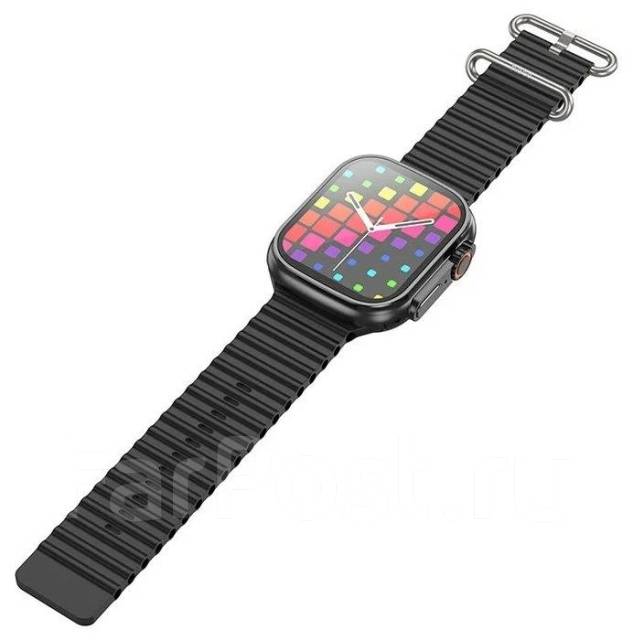 Смарт часы Hoco Y12 Ultra Smart Watch, умные, фитнес браслет, GPS, IP67 ...
