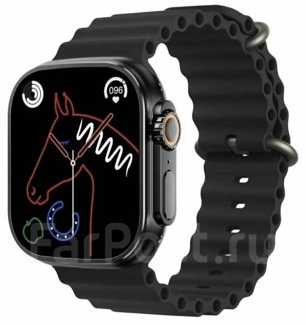 Смарт часы Hoco Y12 Ultra Smart Watch, умные, фитнес браслет, GPS, IP67 ...