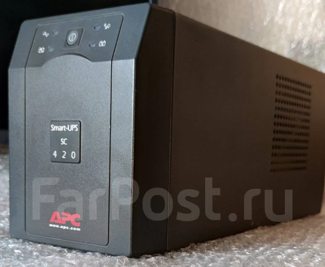 ИБП APC Smart-UPS SC 420VA 230V SC420I, б/у, в наличии. Цена: 1 500₽ во ...