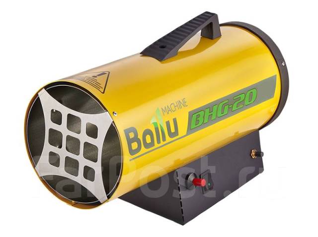 Тепловая пушка газовая Ballu BHG-20, новый, в наличии. Цена: 8 590₽ во Владивостоке