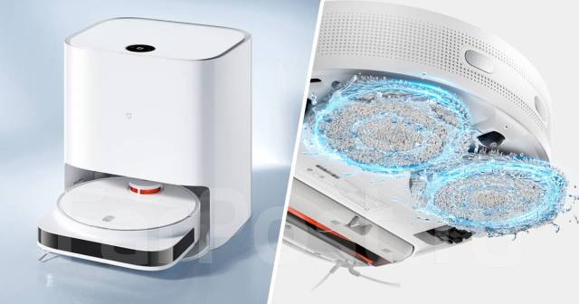 Робот-пылесос Xiaomi Mijia Pro Self-Emptying Robot Vacuum, новый, в ...