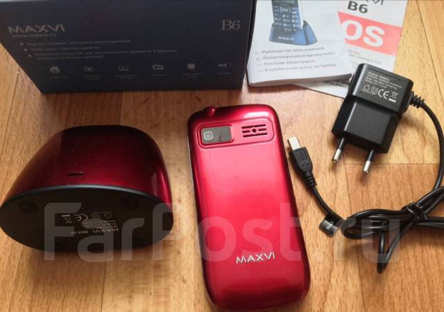 Сотовый телефон б. у MAXVI B6 - Смартфоны и сотовые телефоны во Владивостоке