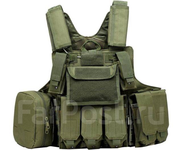 Жилет тактический разгрузочный Patriot Green Waterproof (BH-SL15 ...