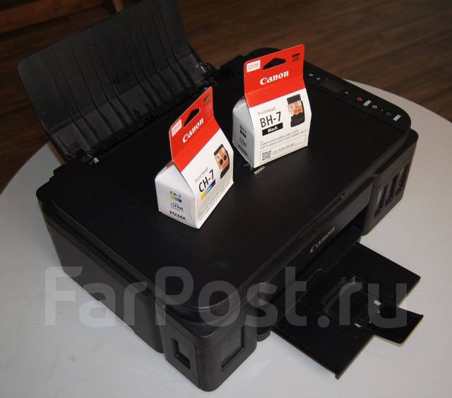 Принтер МФУ Canon Pixma G2415 Б/У + новые картриджи, в наличии. Цена ...