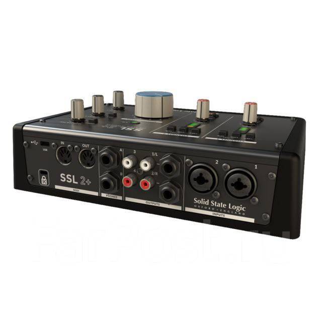 Звуковая карта SSL Solid State Logic SSL2+, новый. Цена: ≈ 32 284.35 ...