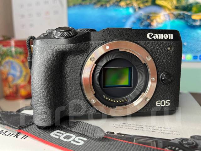 Фотоаппарат беззеркальный Canon EOS M6 Mark II Body в идеале ...