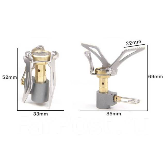 Портативная горелка на газовый баллон Кемпинговая кухня и мебель в Хабаровске