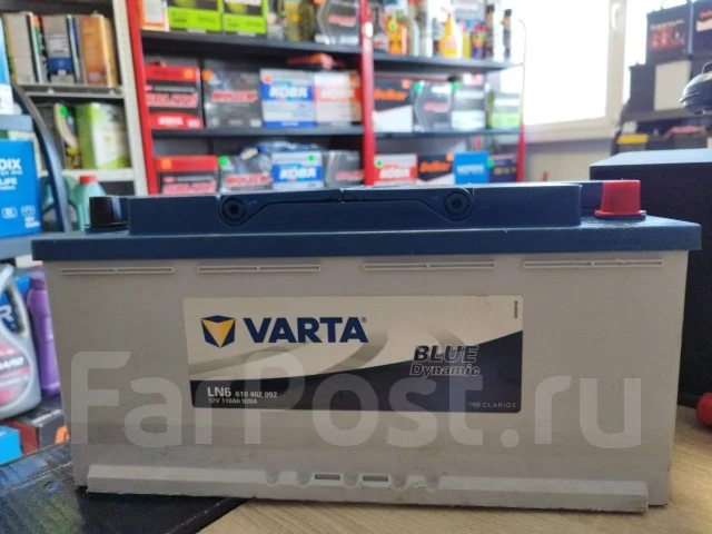 Аккумулято Varta 110 Ач, blue Dynami (-1000р за ваш старый ...