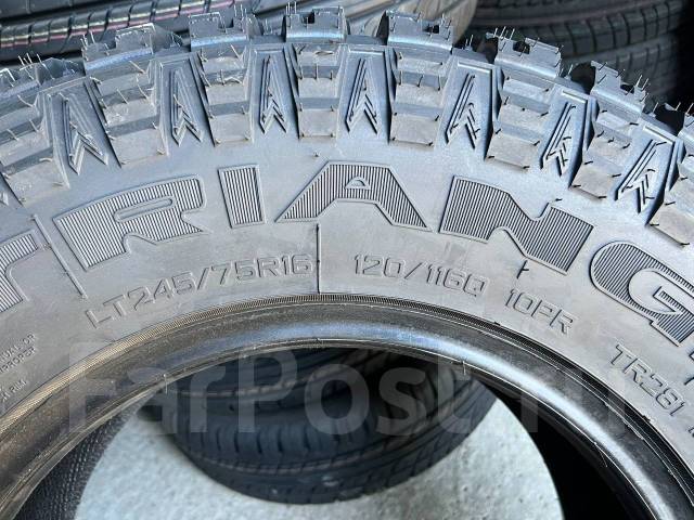 Triangle GripX MT TR281, LT 245/75 R16, 16", 1 шт, в наличии, 245 мм ...
