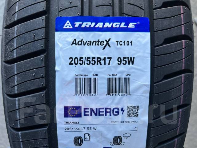 Triangle AdvanteX TC101, 205/55 R17, 17", 1 шт, в наличии, 205 мм, 55 % ...