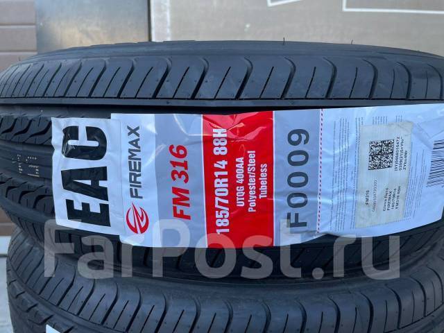 Firemax FM316, 185/70 R14 88H, 14", 1 шт, в наличии, 185 мм, 70 % ...