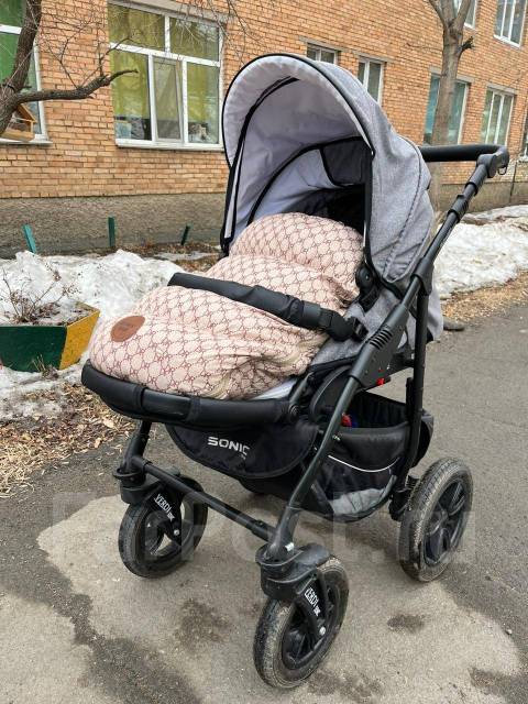 Детская коляска 3 в 1 Verdi Sonic Plus (+ кокон-гнездышко в подарок ...