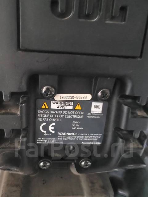 Продам активные сабы JBL EON G1+ EON 10 G2. Made in USA. Комплект ...