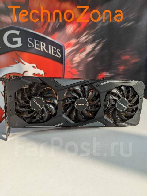Видеокарта Gigabyte GTX1660 Super 6GB, б/у, в наличии. Цена: 13 350₽ в ...