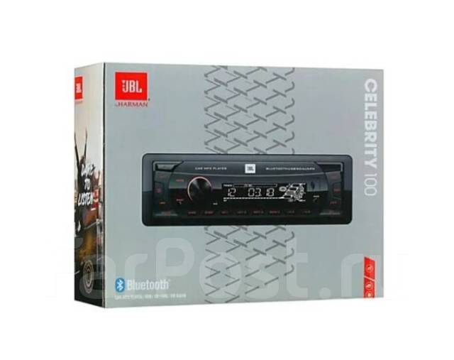 Автомагнитола JBL Celebrity100 1 DIN, 180 Вт (4x45 Вт), AUX, USB, BT ...