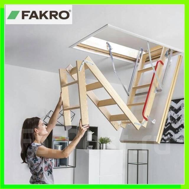 Лестница чердачная LWT 70*120*280, в наличии. Цена: 44 400₽ во Владивостоке