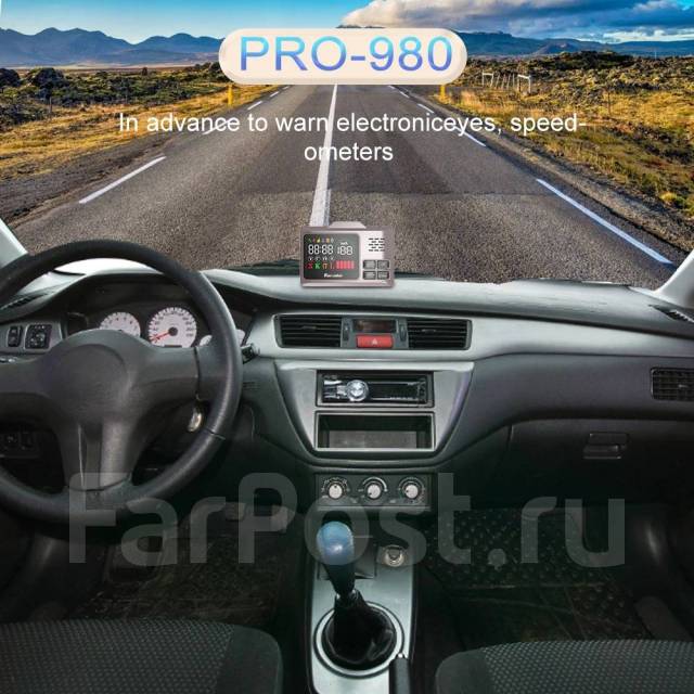 Karadar GPS комбинир русский профессиональный радар-детектор Pro 980 ...