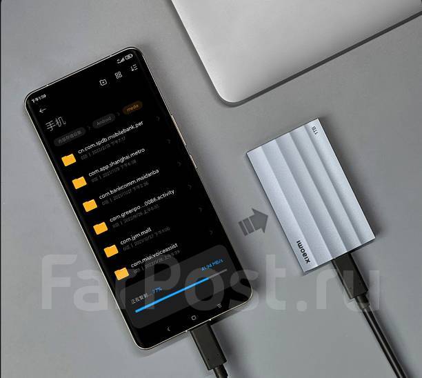 Внешний SSD-накопитель Xiaomi из цельного алюминия | 1TB | 2000 MB/s ...